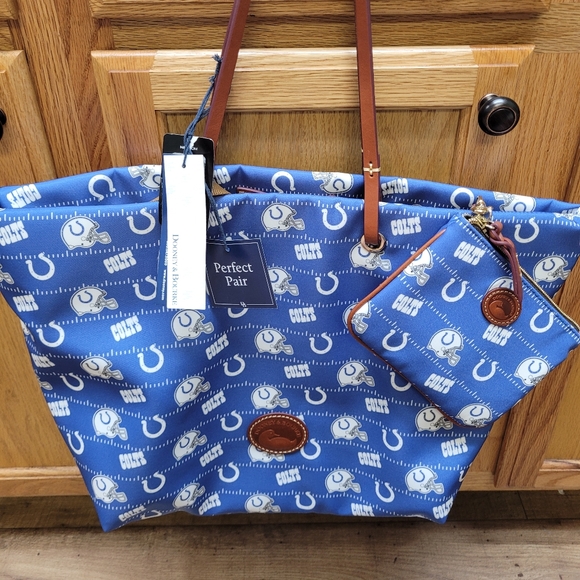 Dooney & Bourke | Bags | Nwt Dooney Colts Tote Bag Set | Poshmark